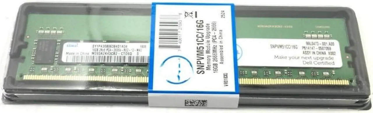 RAM R440 R540 R640 R940 memory SNPVM51CC/16G 16G DDR4 2666V ECC ...