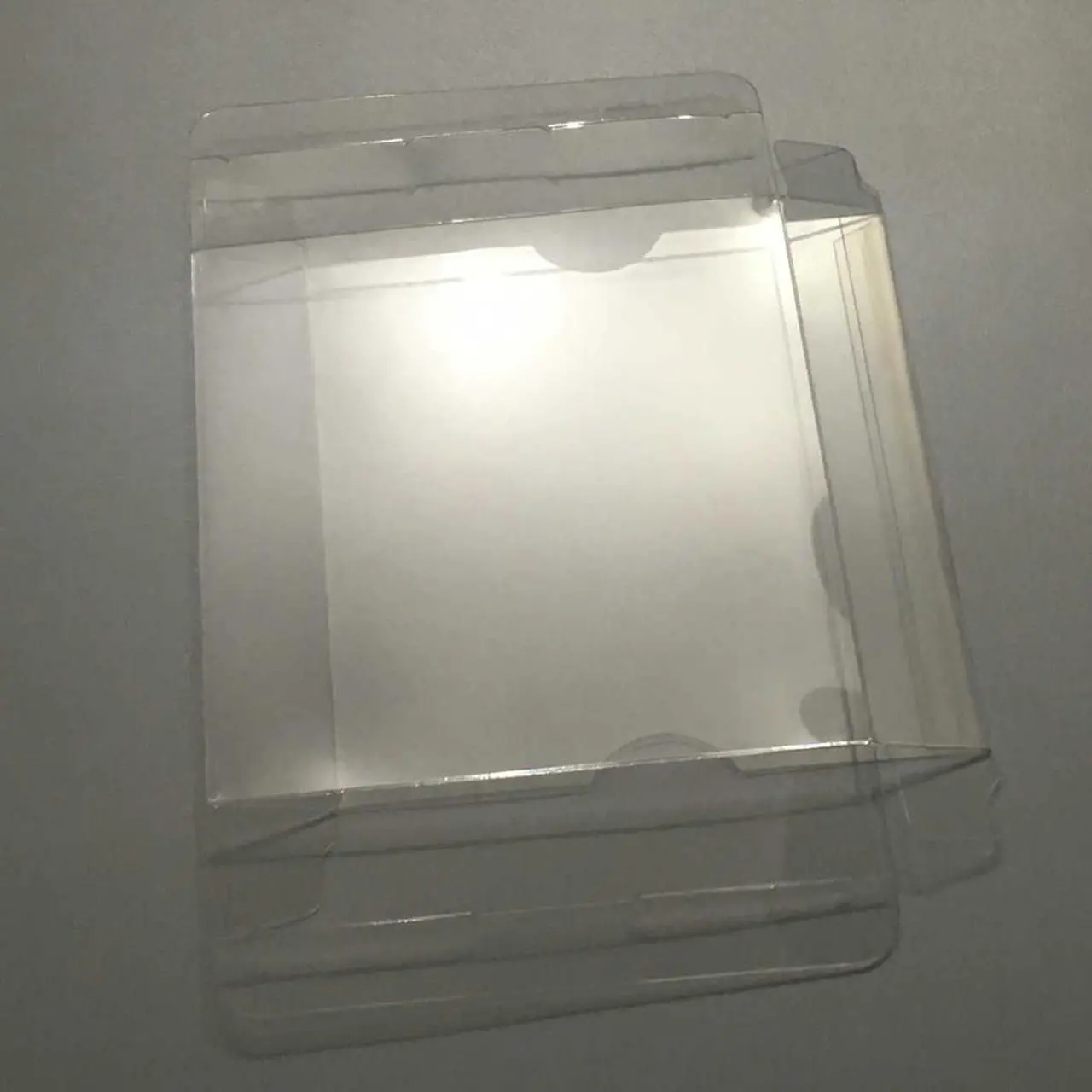 100pcs Clear transparent box For GBA US version game card Display ...