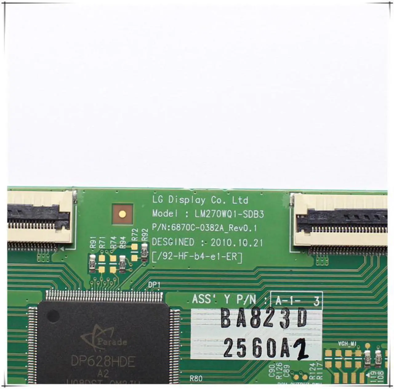 6870C-0382A LM270WQ1-SDB3 T-CON BOARD for LG TV ...etc. Replacement ...