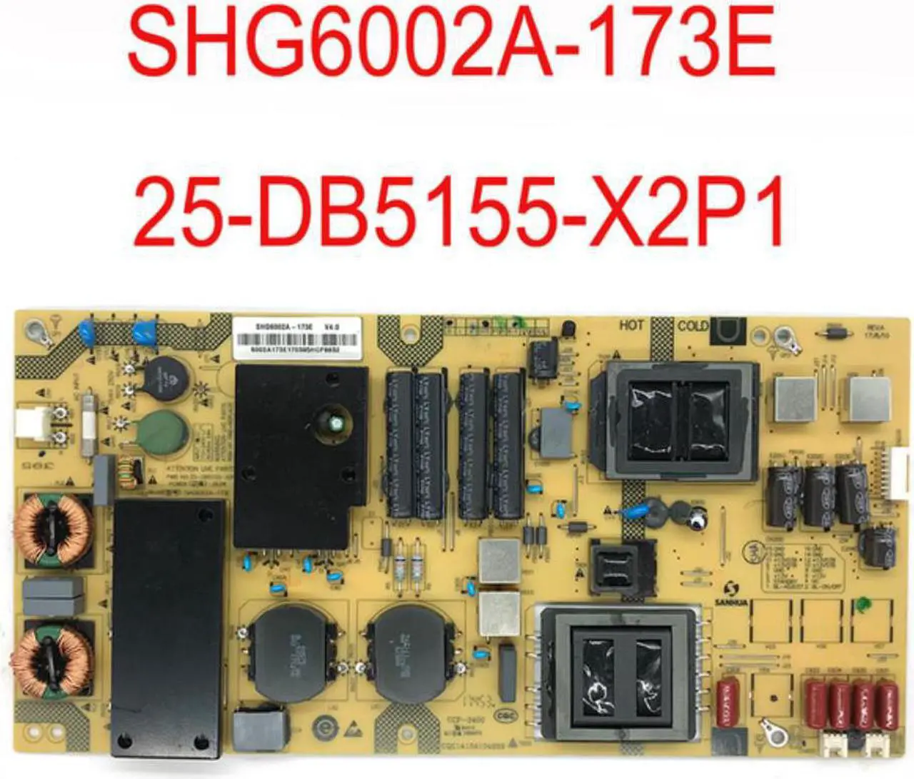 SHG6002A-173E 25-DB5155-X2P1 Power Supply For Sharp LCD-60SU470A LCD-60TX4100A ... TV Power ...