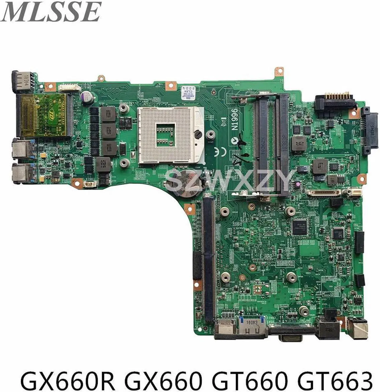 For MSI GX660R GX660 GT660 GT663 Laptop Motherboard MS-16F11 VER:1.2 ...