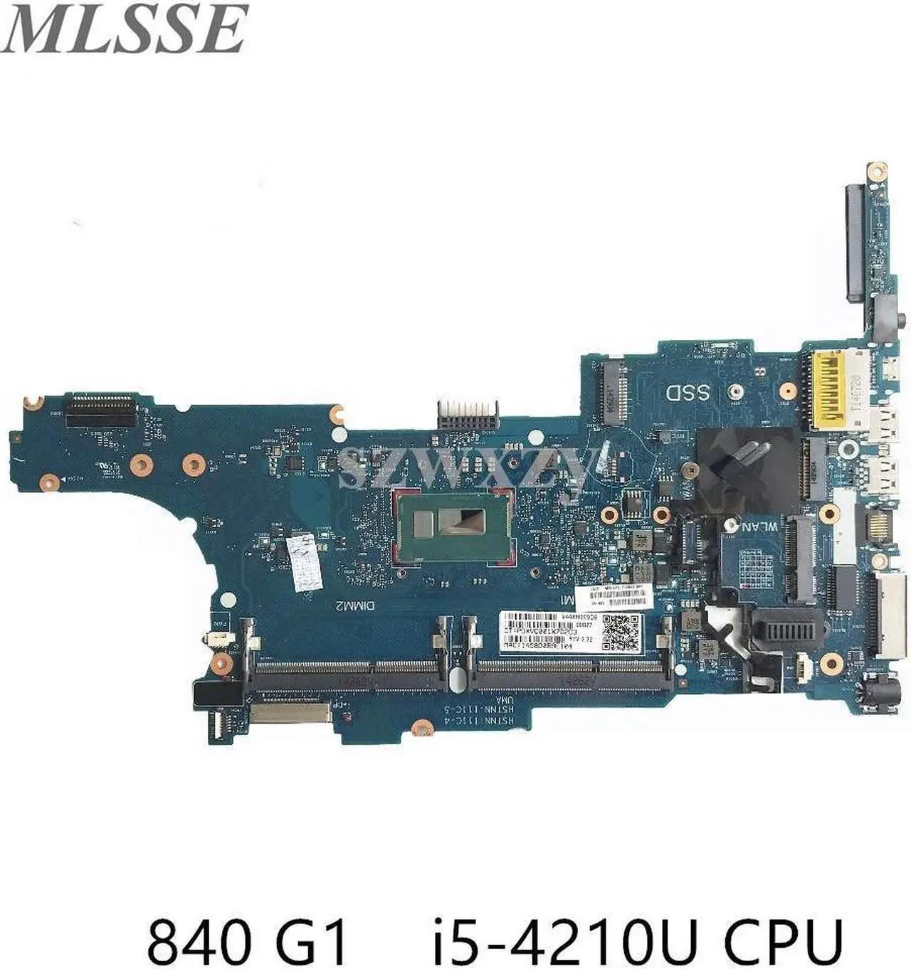 For HP EliteBook 840 G1 Laptop Motherboard I5-4300u CPU I5-4310u CPU ...