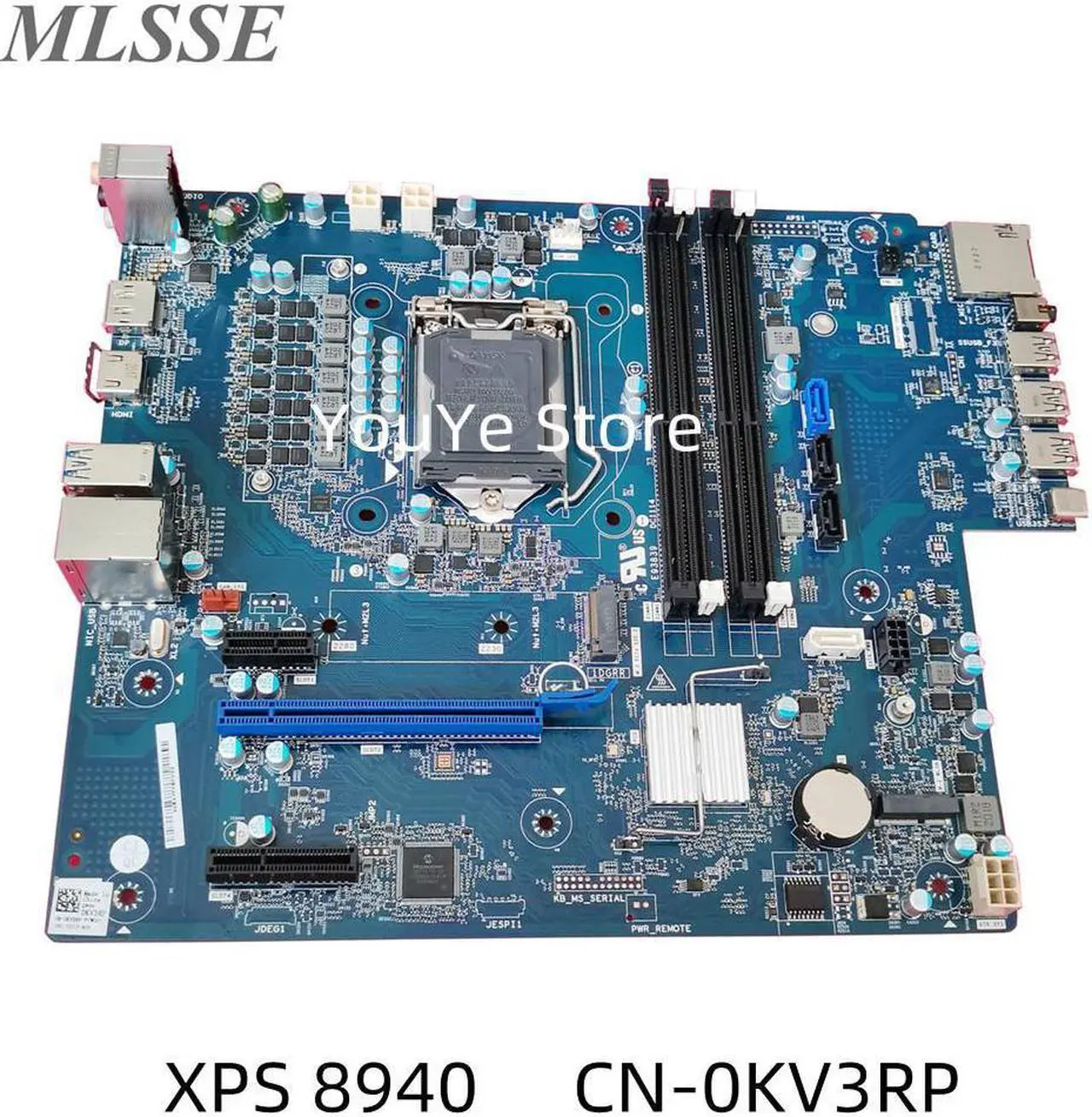 For DELL XPS 8940 Desktop Motherboard CN-0KV3RP 0KV3RP KV3RP LGA1151 Z370 Support 10 Generation ...