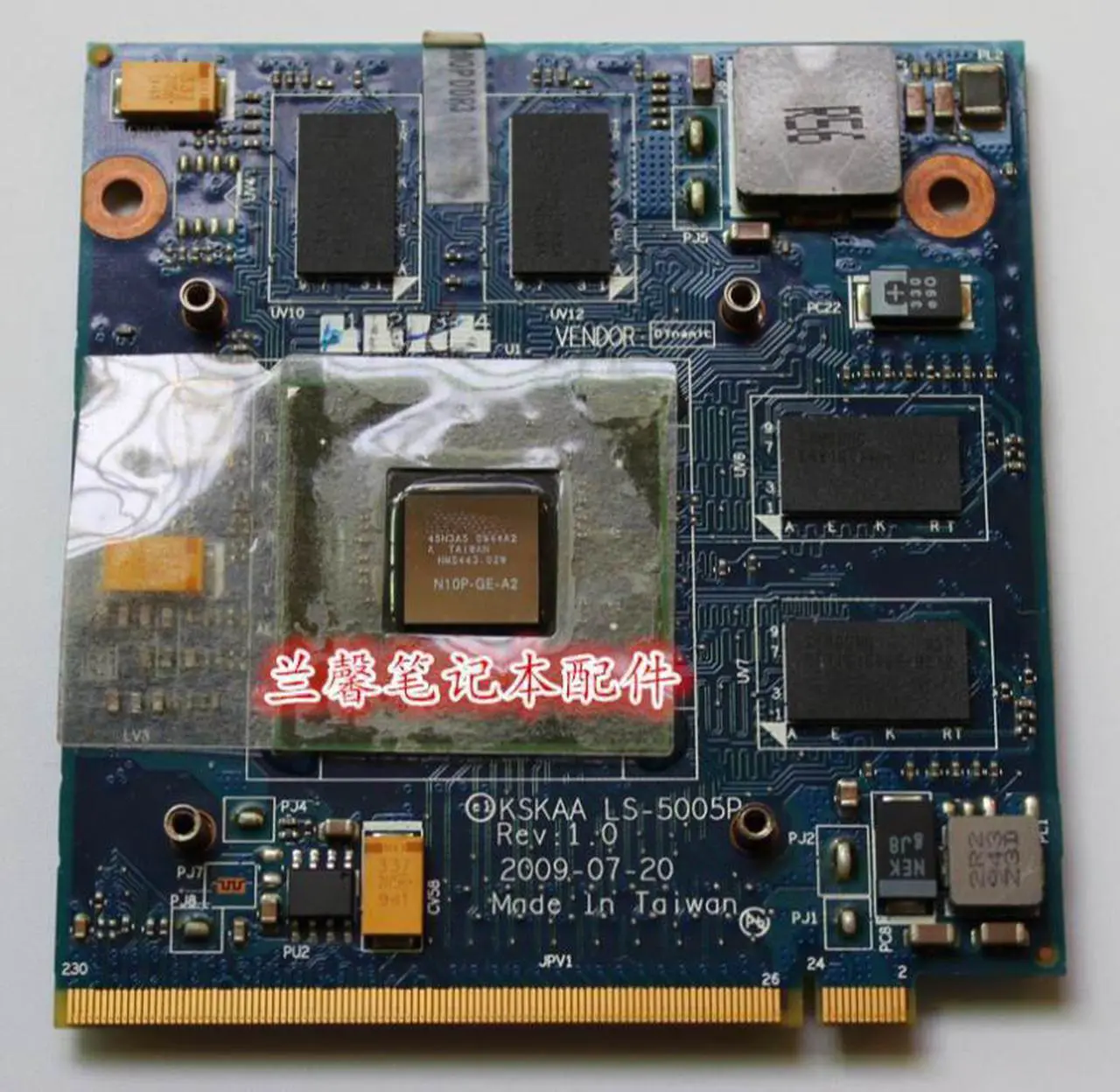 GT 330M N11P-GE1-A3 1G KSKAA LS-5005P MXM II DDR3 VGA Video Card for ...