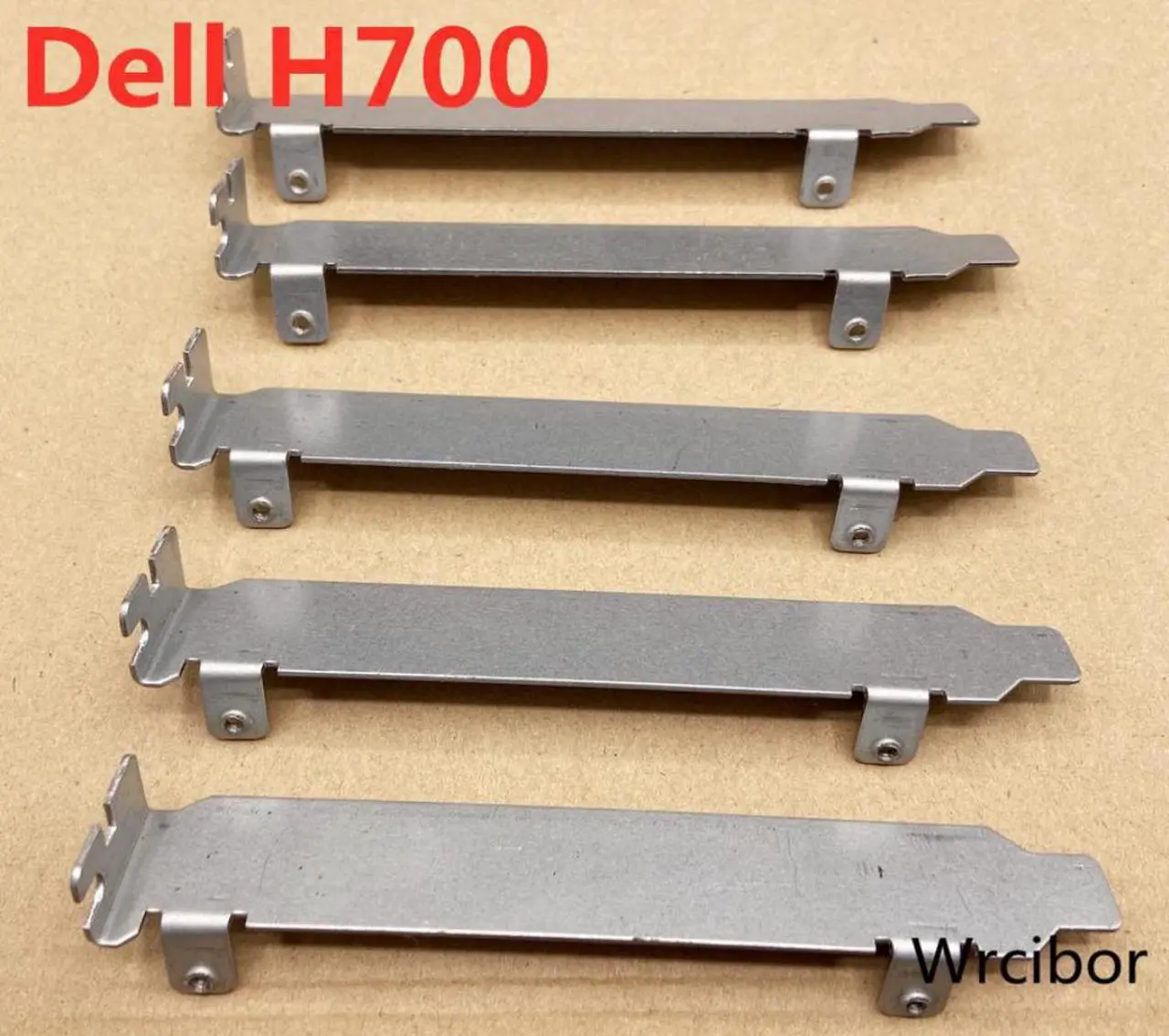 5PC Full Height Bracket for Dell PERC H700,H800,6i, 6ir, 6e, 5i ...