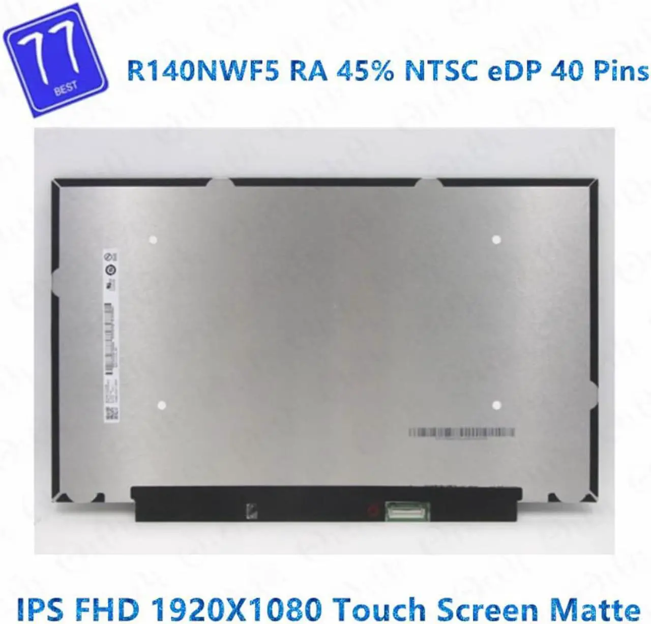 14.0" LCD Widescreen Touch Screen R140NWF5 RA For lenovo t495S P43S ...