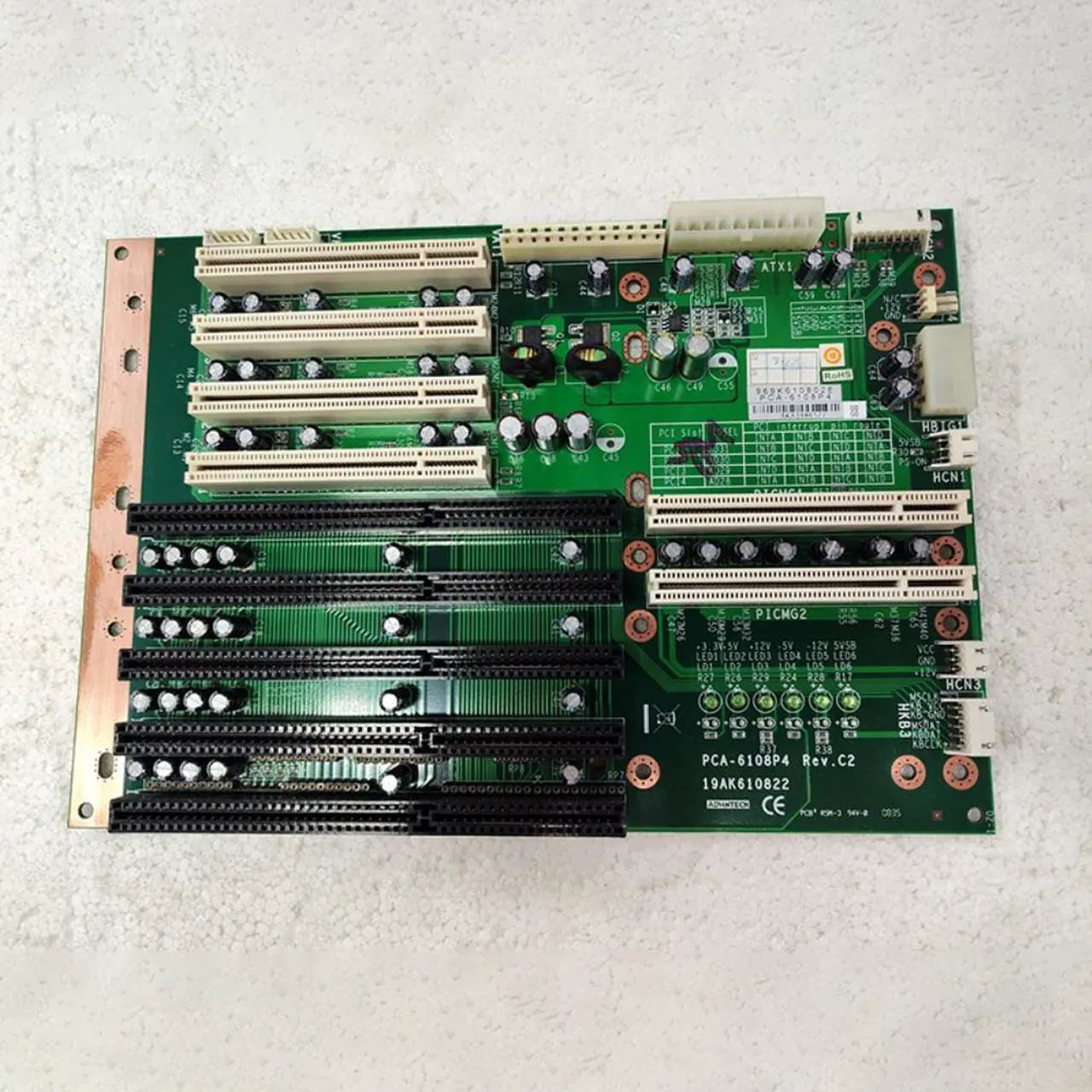 For Advantech IPC-6608 IPC-6908 Industrial Computer Baseplate PCA ...