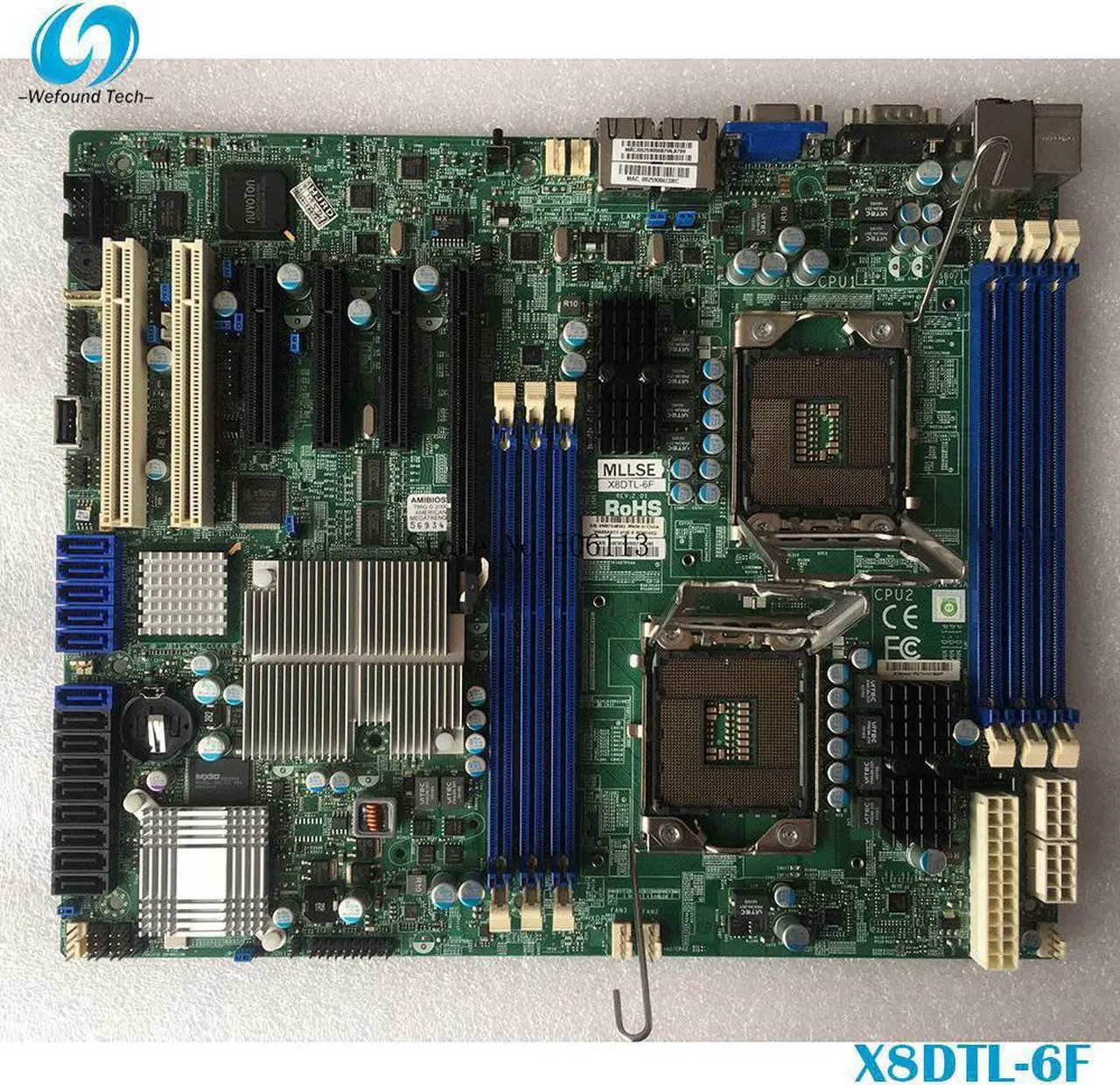 100% Working For SuperMicro X8DTL-6F 1366-pin Dual-Channel X58 ...