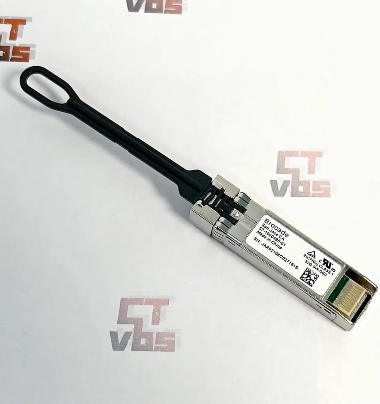 Brocade 32GB SW-SEC FC-SAN Transceiver 57-1000485-01 XBR-000412 Fiber ...