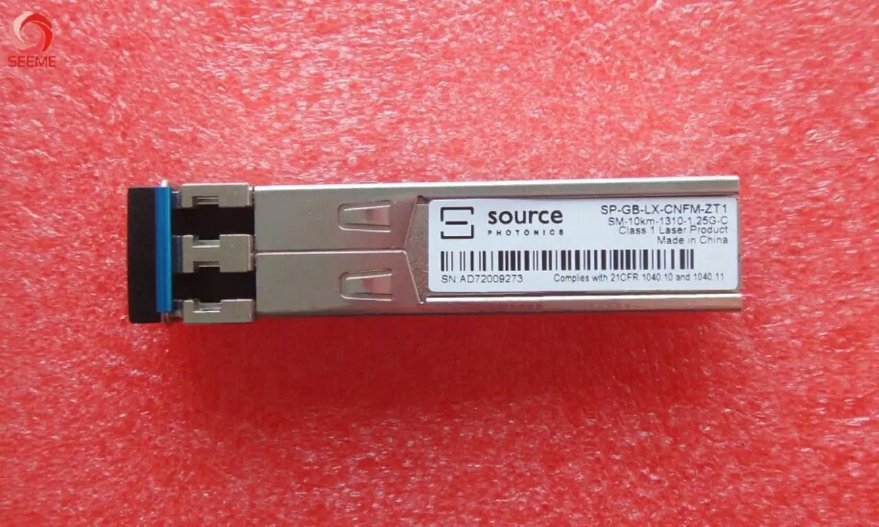 Source 1.25G 10KM SFP SP-GB-LX-CNFM-ZT1 single mode SFP optical module ...