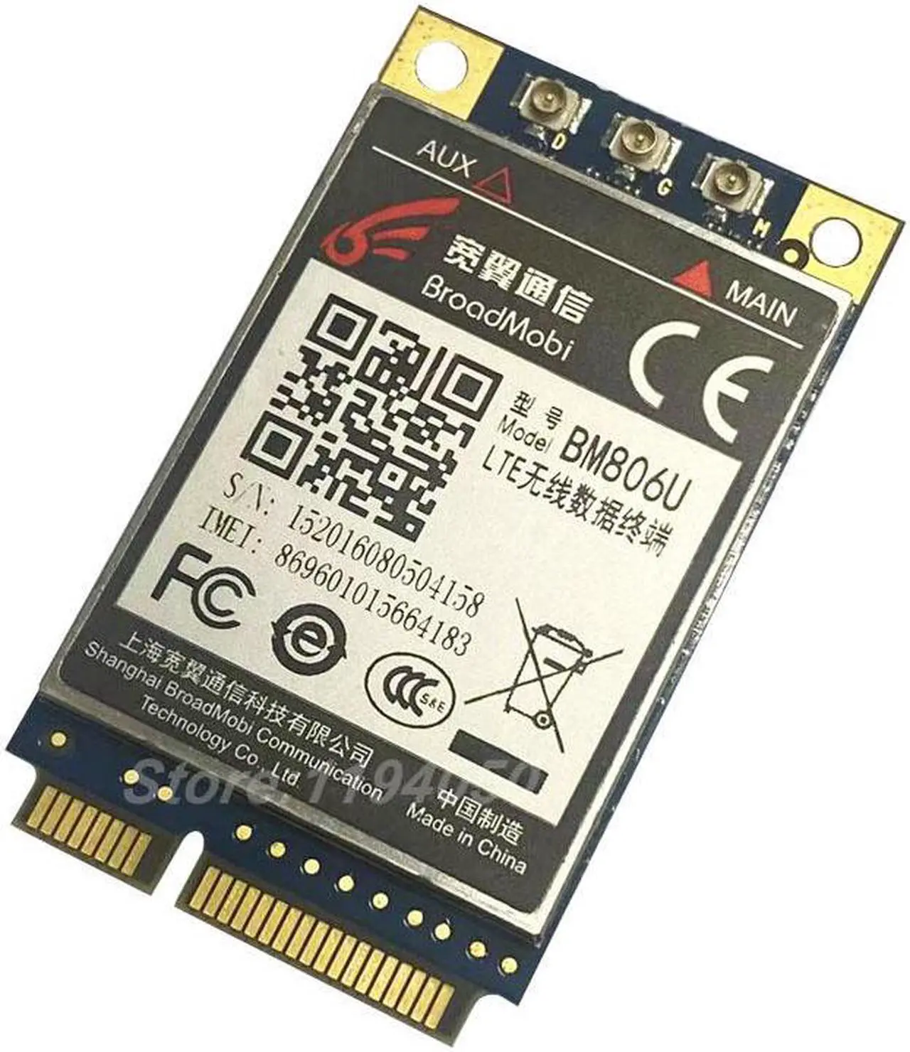 4G module BM806U replaces u8300w u9300w PCIe model LTE Cat 4 150Mbps ...