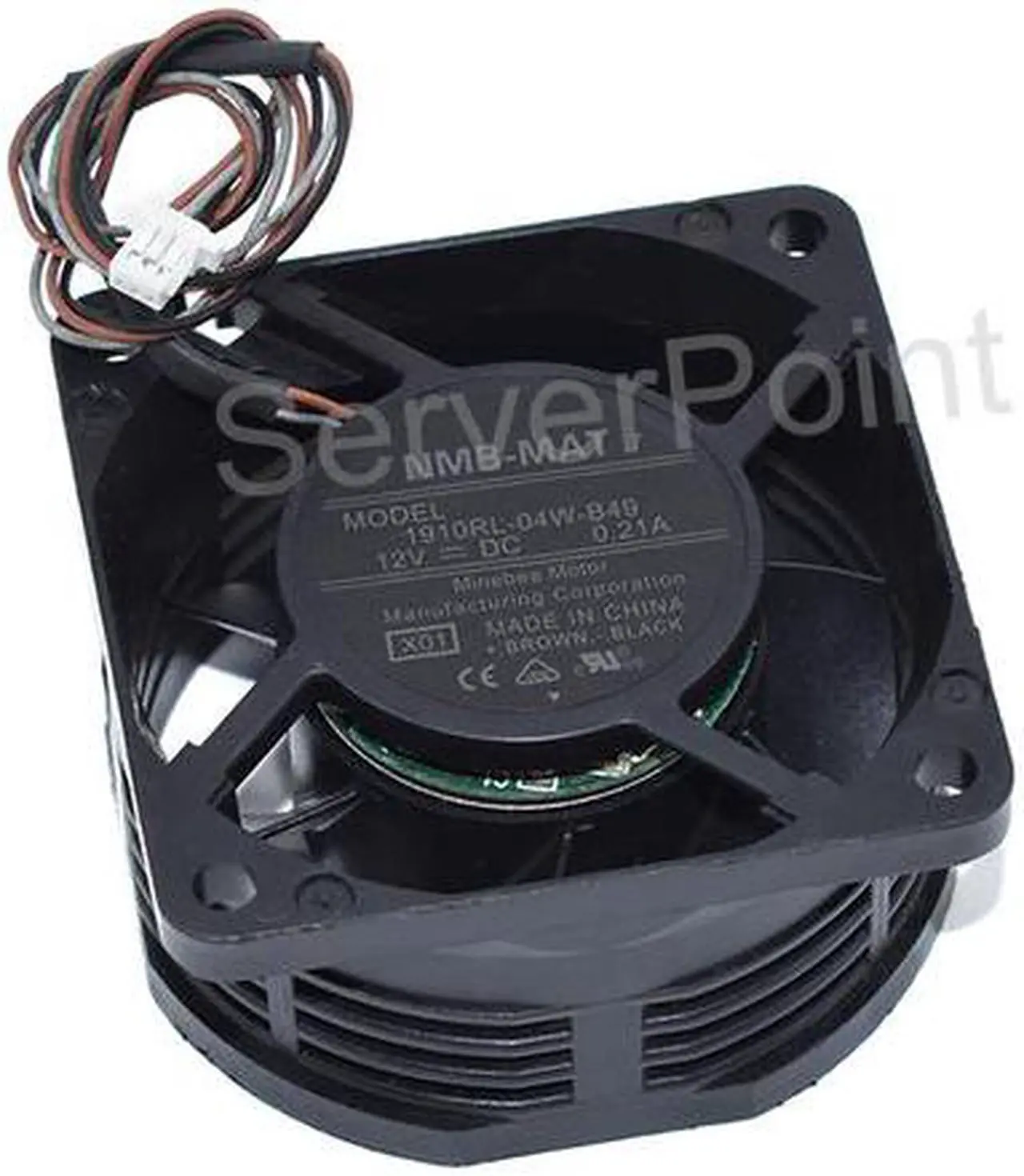 Working For NMB-MA DC 12V 0.21A 1910RL-04W-B49 X01 47x47x25mm 3-wire Projector Cooler Fan ...