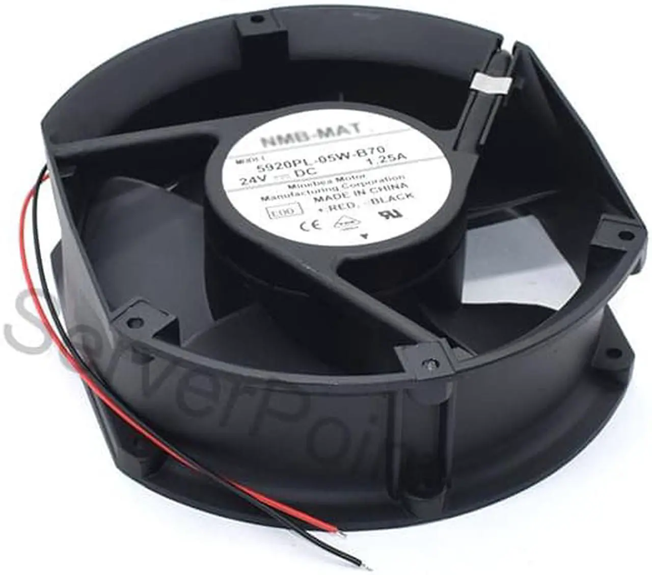 5920PL-05W-B70 E00 DC 24V 1.25A 172x150x51mm 2 Lines Server Cooler Fan ...