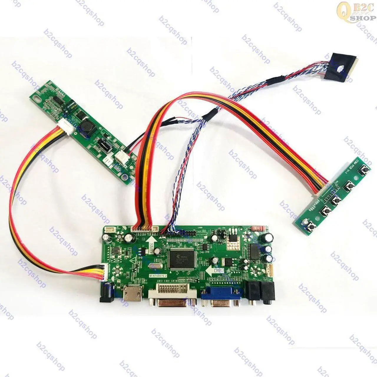 NT68676.2A LCD Driver controller Board Kit LVDS converter Monitor for LQ106K1LA02 1280X768 HDMI ...