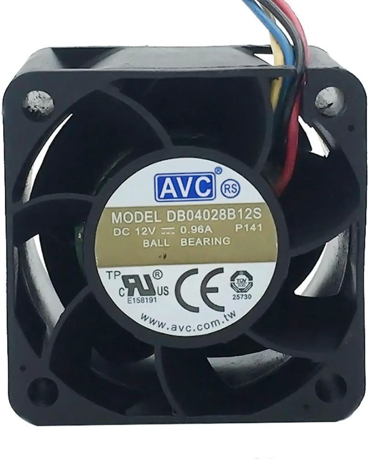 DB04028B12S 12V 0.96A 4CM 40mm 4028 4 wires server cooling fan violence ...