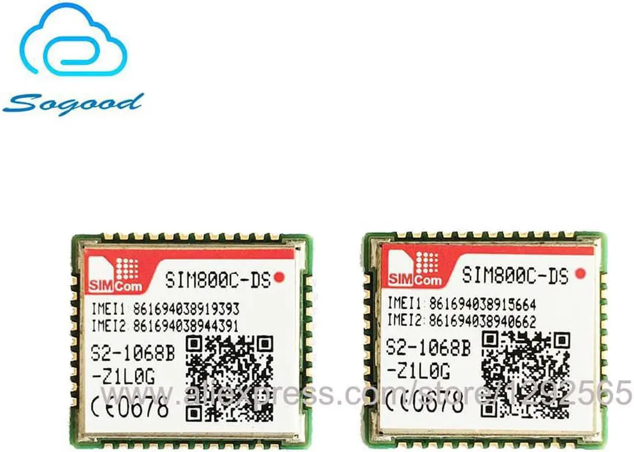 no fake 5pcs/lot SIM800C-DS SIMCOM Module Quad-band GSM/GPRS 850/900 ...