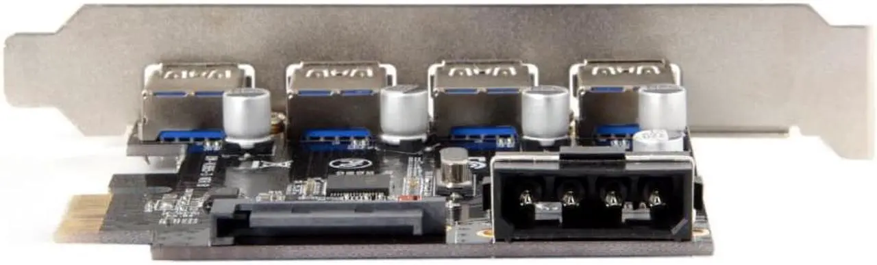 4 Ports PCI-E to USB 3.0 HUB PCI Express Expansion Card Adapter 5Gbps for Motherboard - Newegg.com