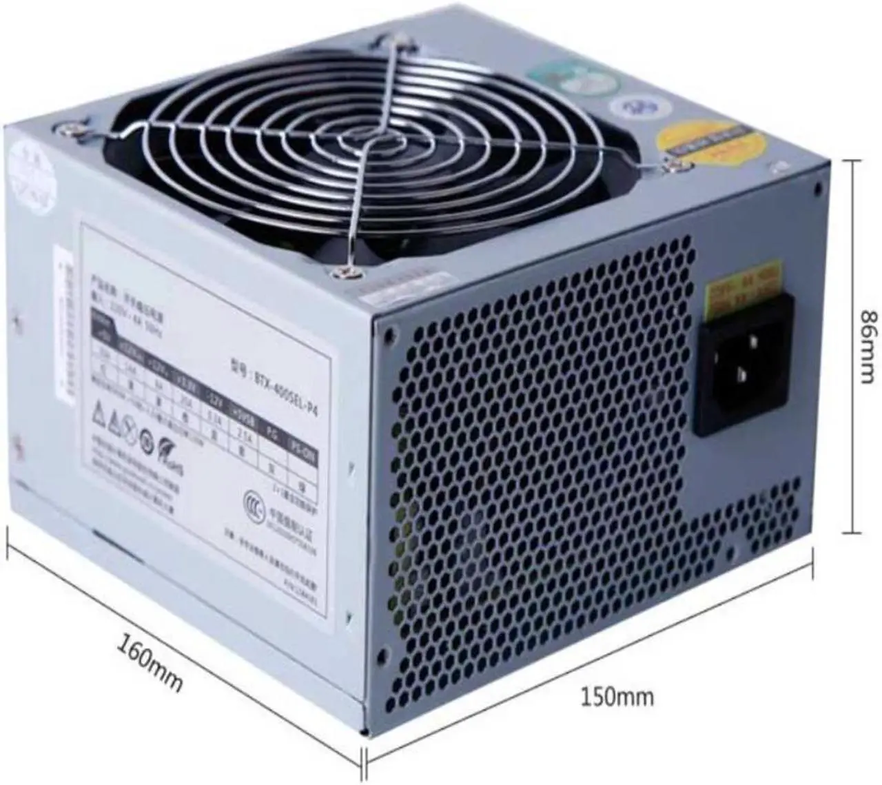 PC PSU For Great Wall AMD INTEL Silent Switching Power Supply Rated ...