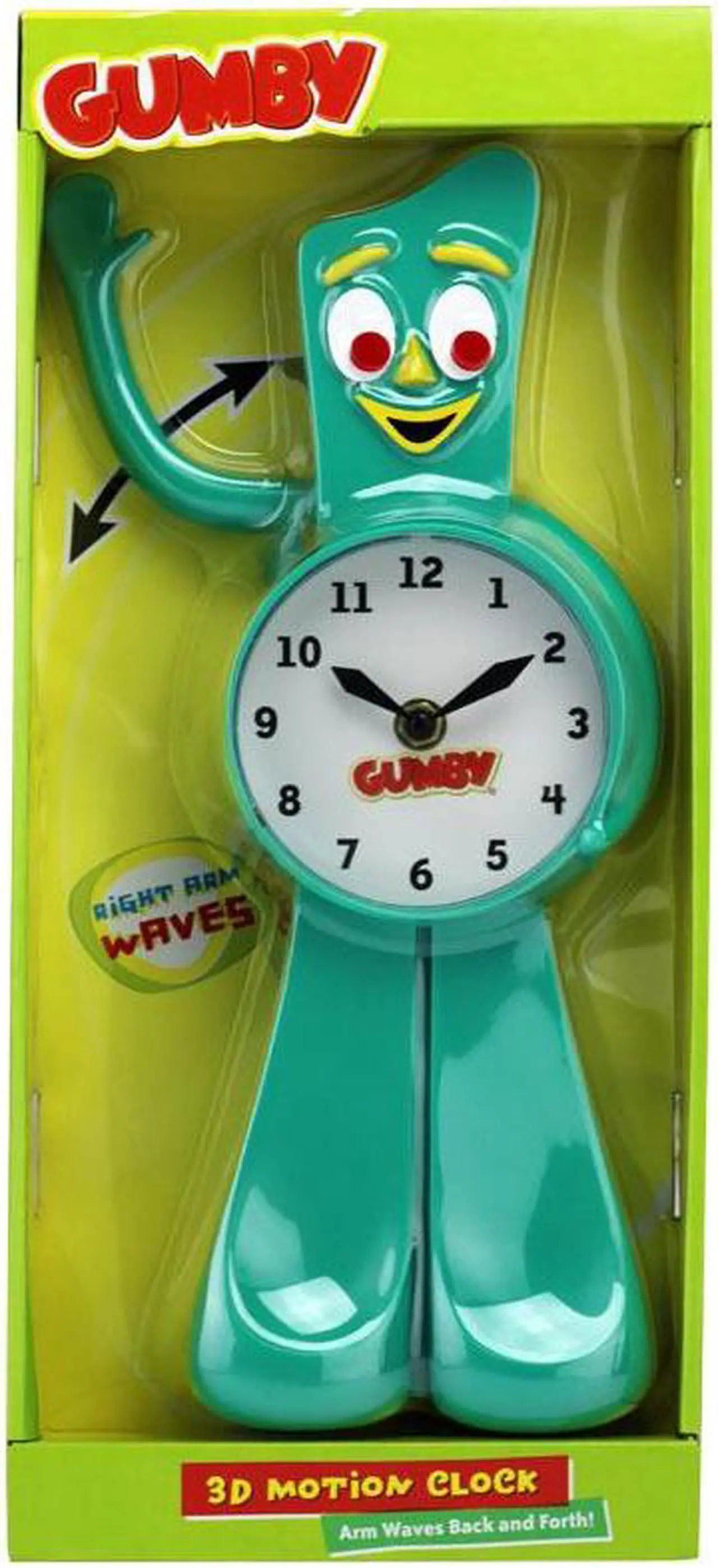 NJ Croce Gumby Motion Clock Green - Newegg.com