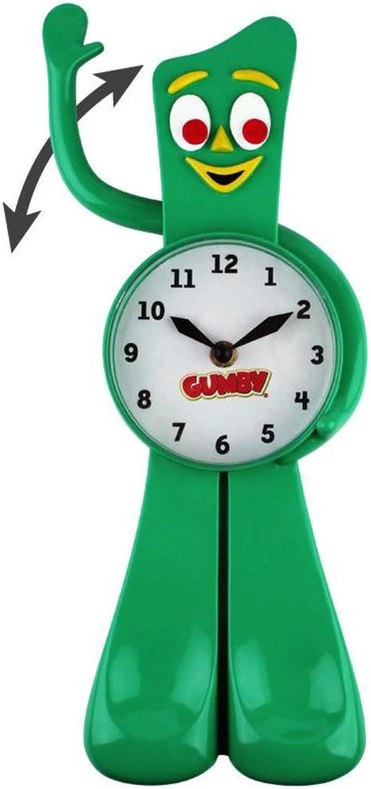 NJ Croce Gumby Motion Clock Green - Newegg.com