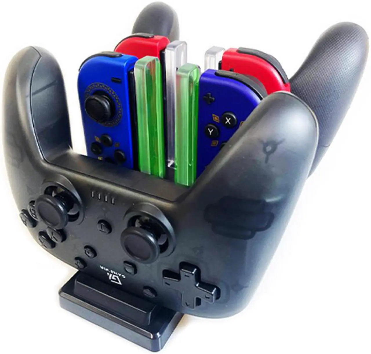 GAME’NIR Controller Charger Dock MAX for Nintendo Switch, Nintendo Switch OLED, Nintendo Switch ...