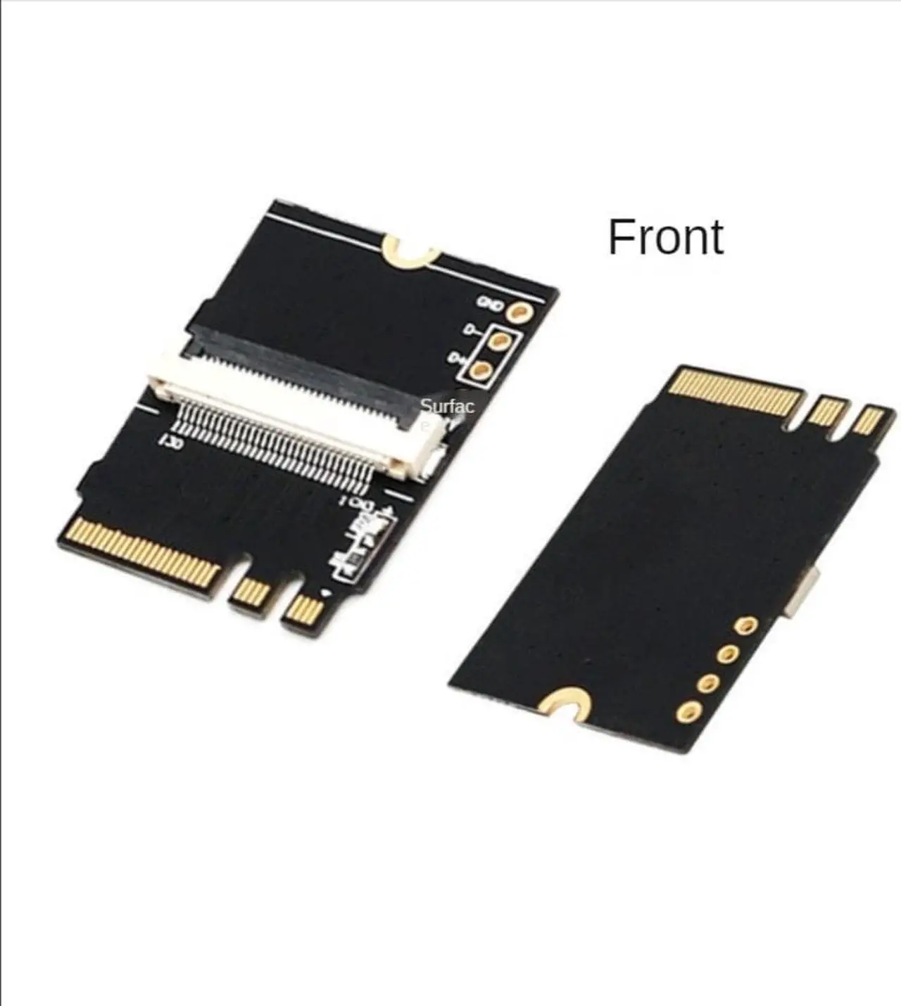 M.2 NVME Key M To Key A+E FPC Extension Cable NGFF Adapter Card Riser ...
