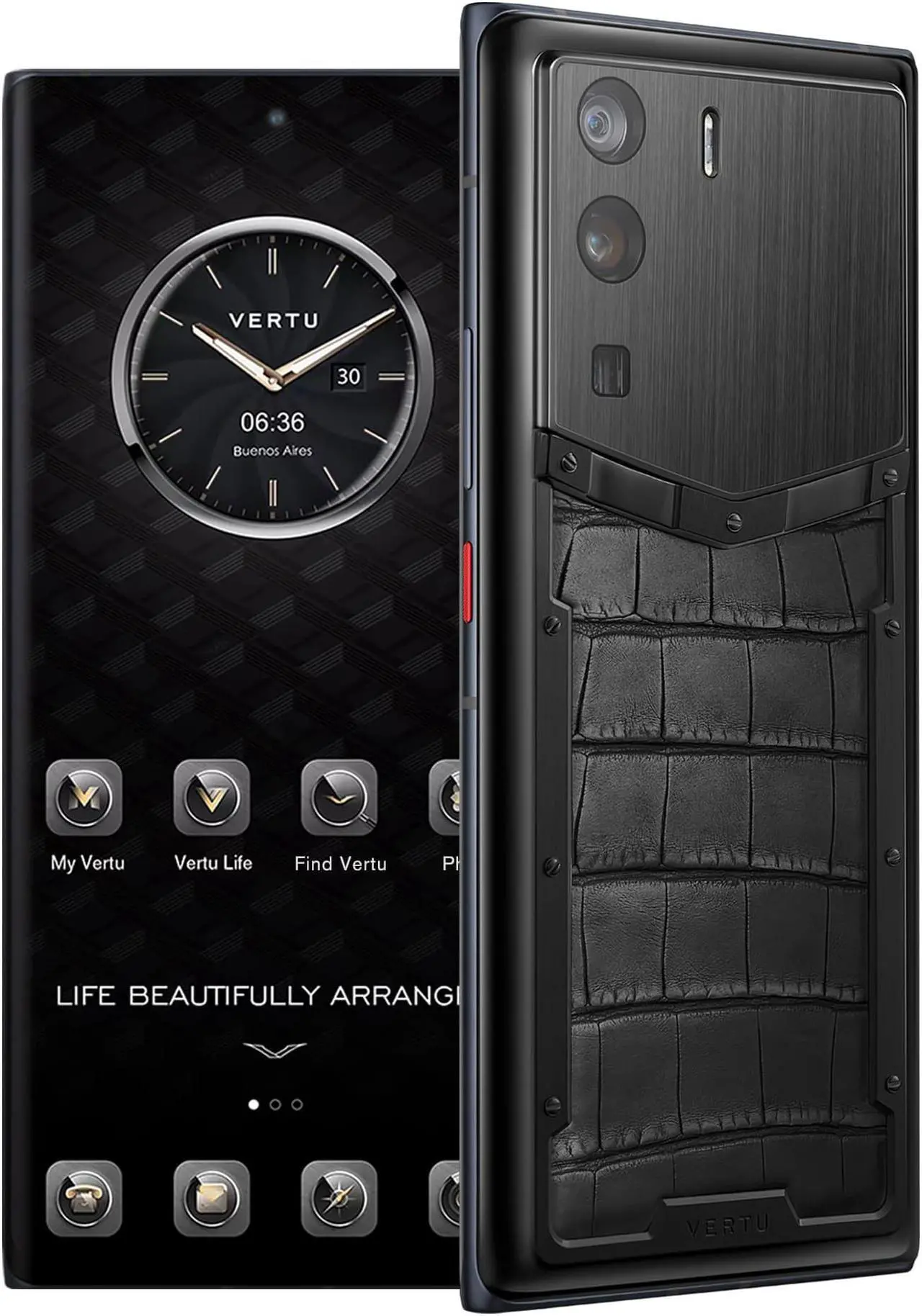 VERTU METAVERTU Alligator Leather Web3 Cell Phone 5G Unlocked ...