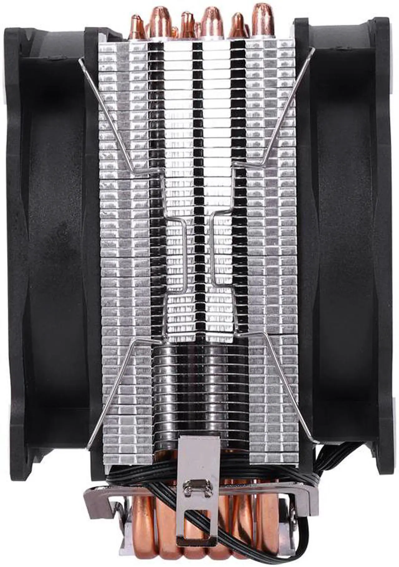 SNOWMAN M-T6 4PIN CPU Cooler Master 6 Heatpipe Double Fans 12cm Cooling ...