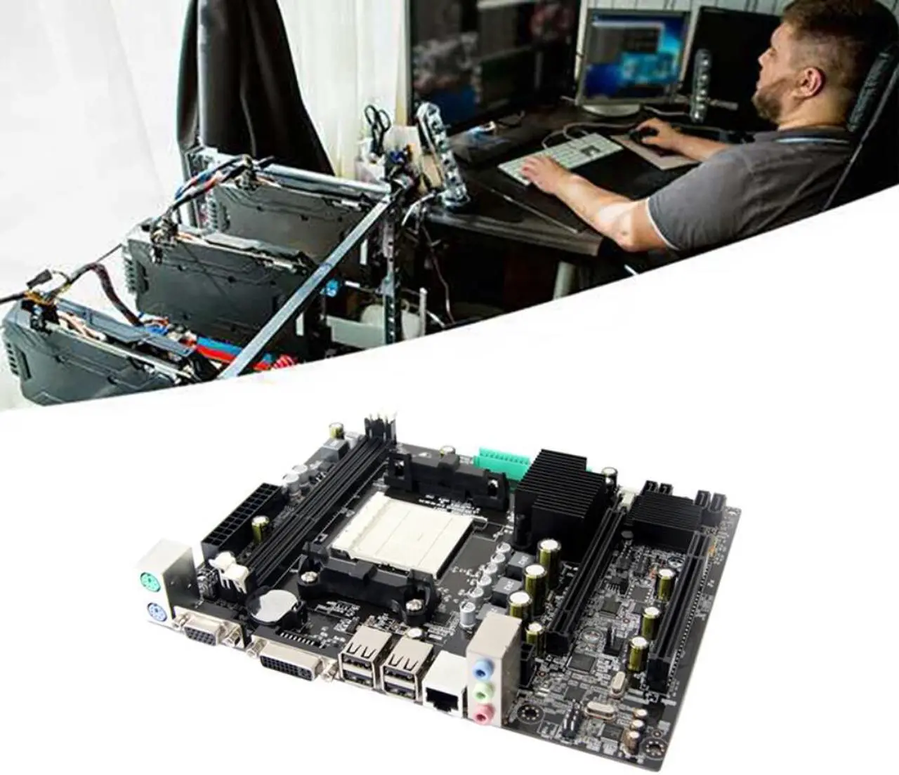 A78 Computer Motherboard Support for AMD AM3 Dual-Core Quad-Core X2 CPU ...