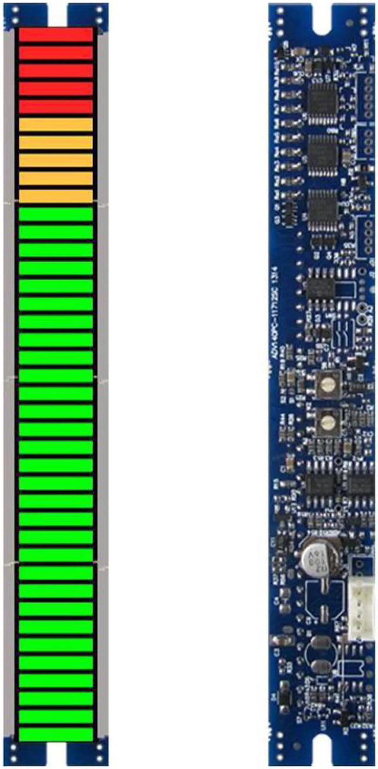 40-segment LED display PPM audio meter module/voltage meter/power ...