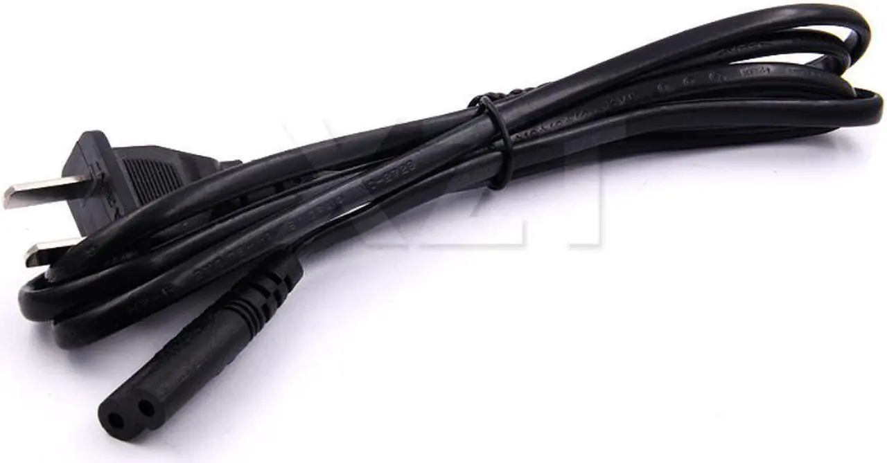 AT est Hot Charger US JP AC Figure 8 Power Extension Cable Cord 2 Prong ...