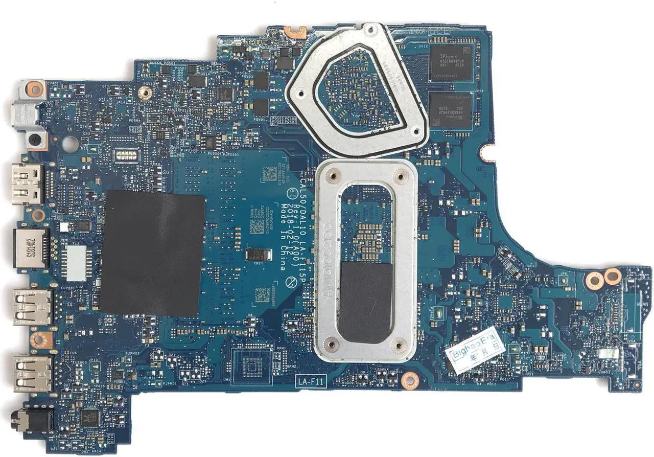CN-0JPMY7 JPMY7 For dell 14 3490 15 3590 15 5570 Laptop Motherboard CAL50/DAL10 LA-F115P With I5 ...