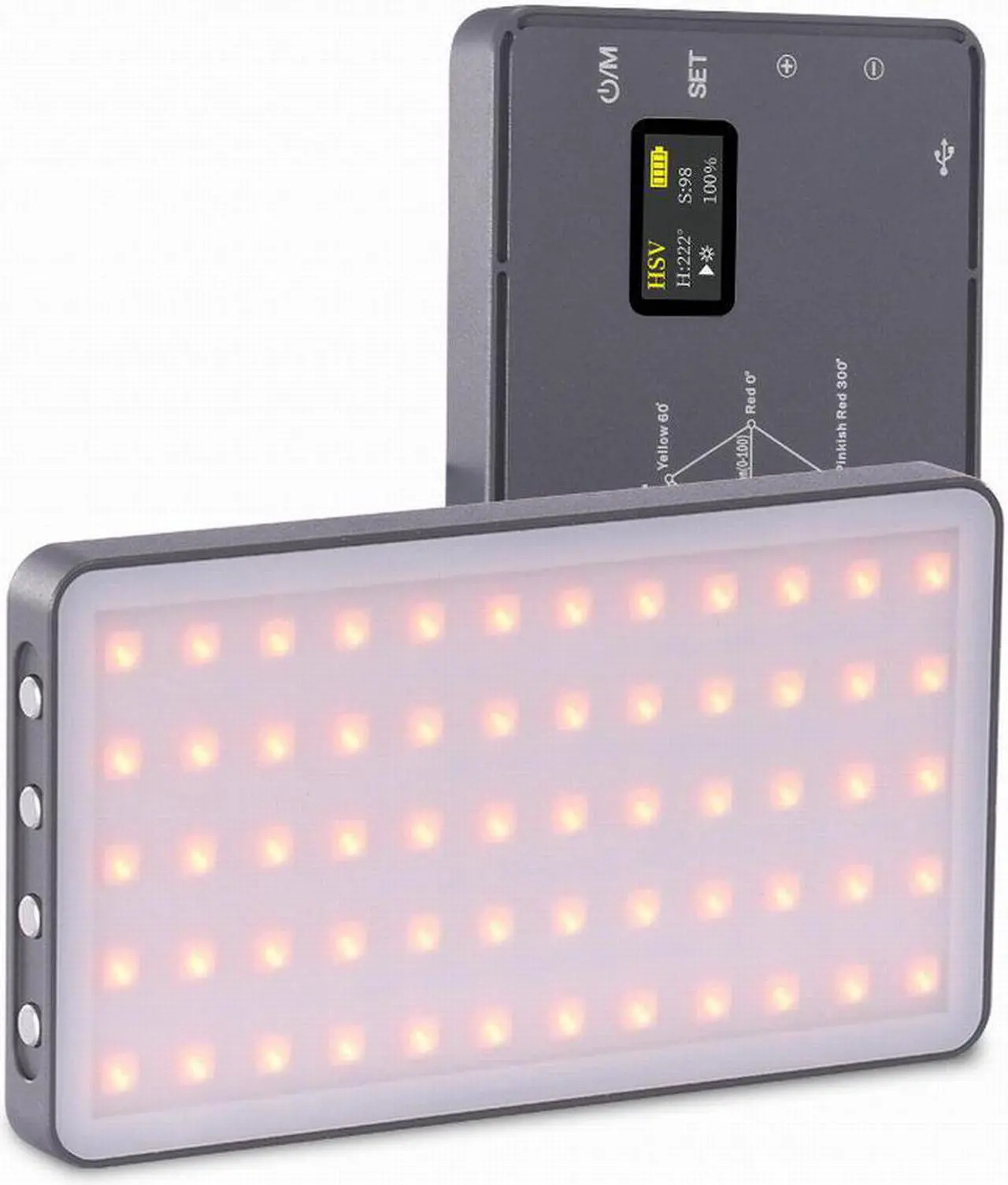 Jumpflash LED Video Light 60 LED CRI 95+ 3000-6500k On Camera Panel ...