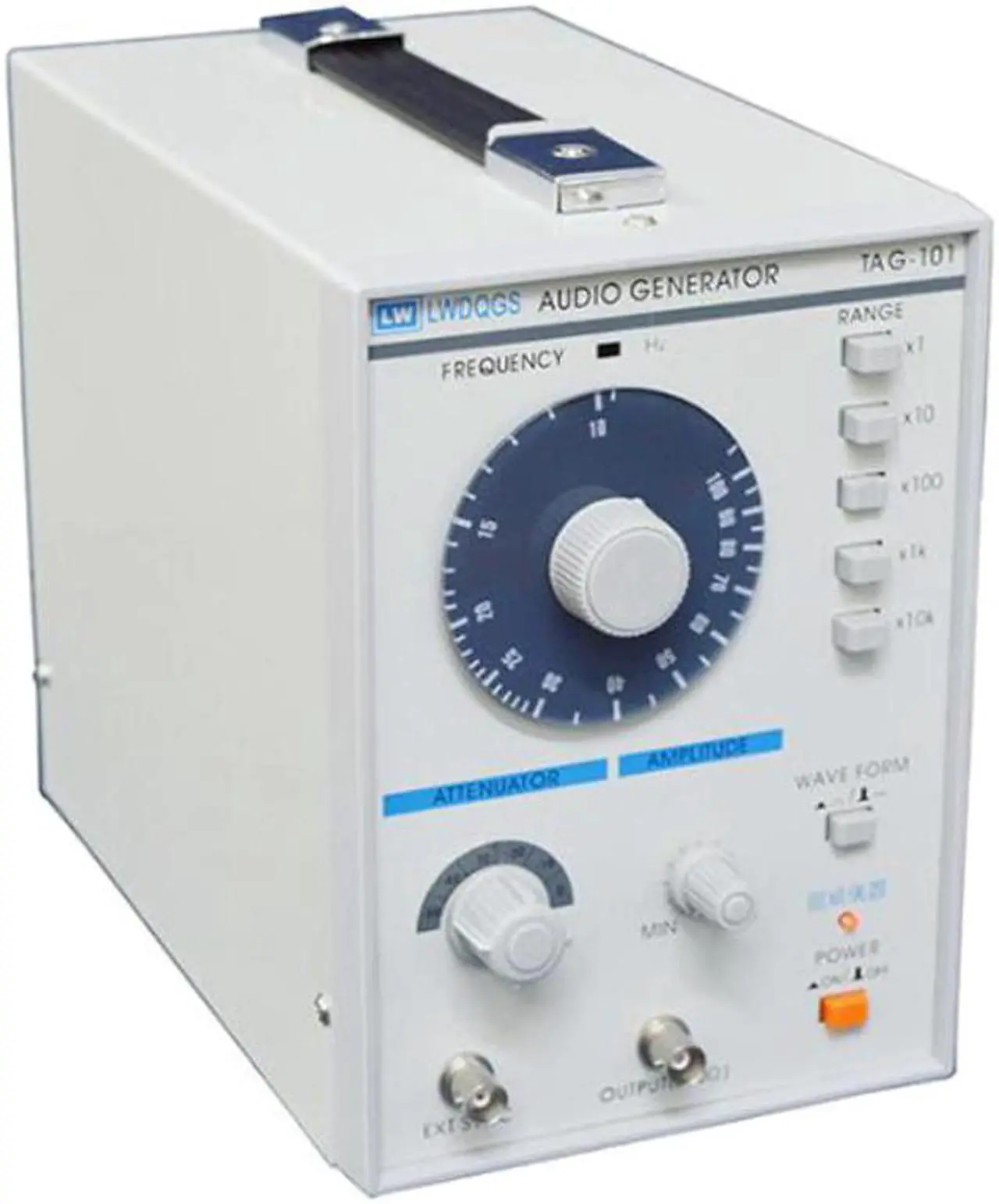 AC 100-240V TAG-101 Low Frequency Audio Signal Generator Signal Source ...
