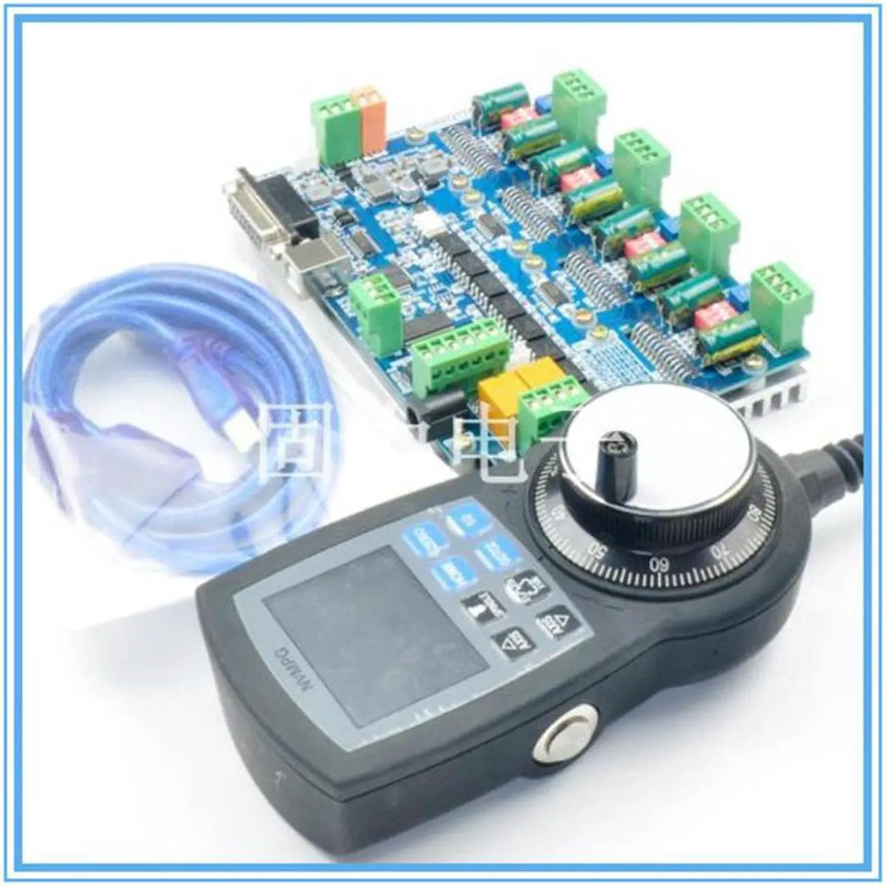 version USB MACH3 4-axis drive integrated board 200K stepper motor ...