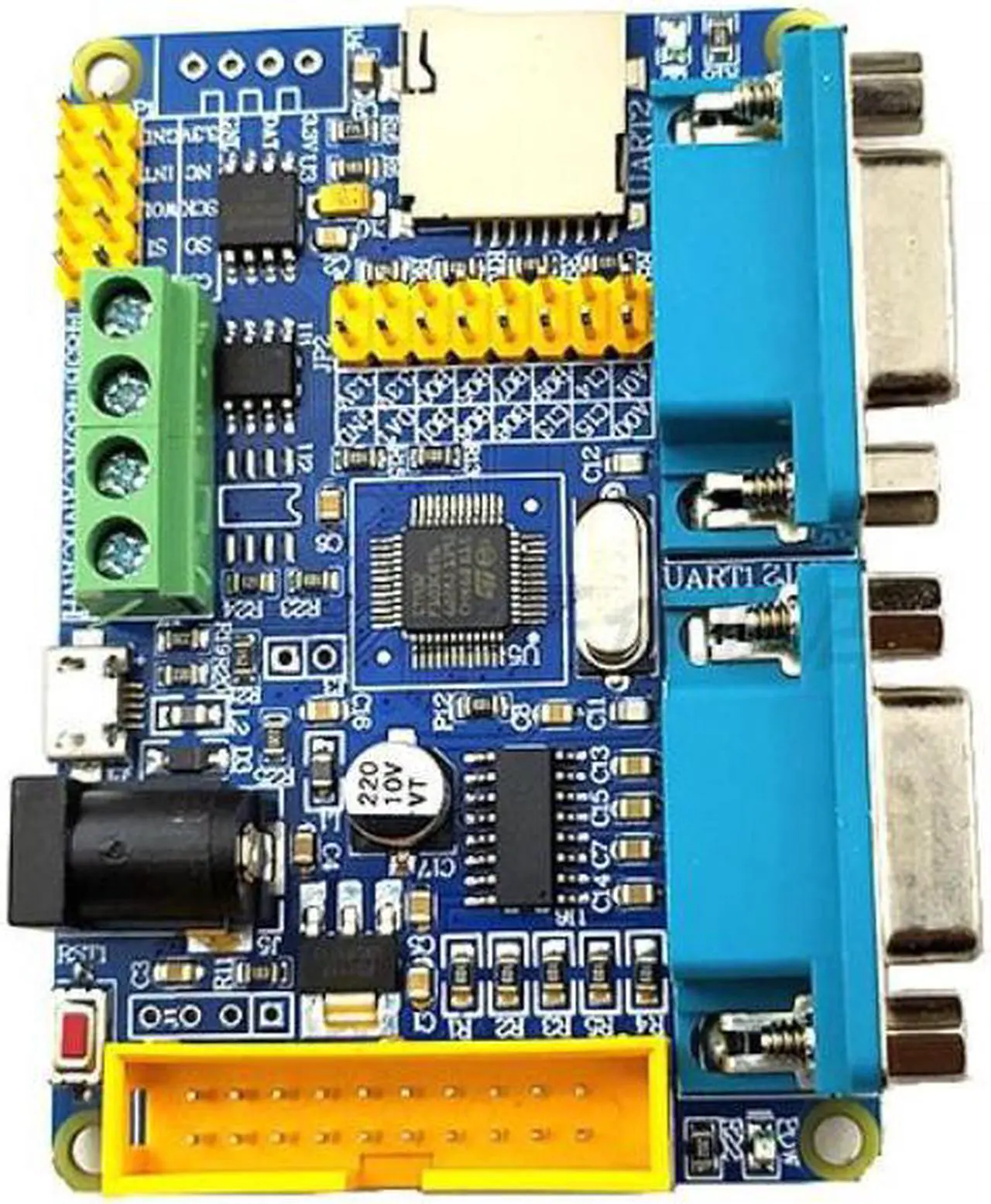 STM32F103C8T6 RS485 Development Board 2 RS232 Multiple Serial Ports CAN ...
