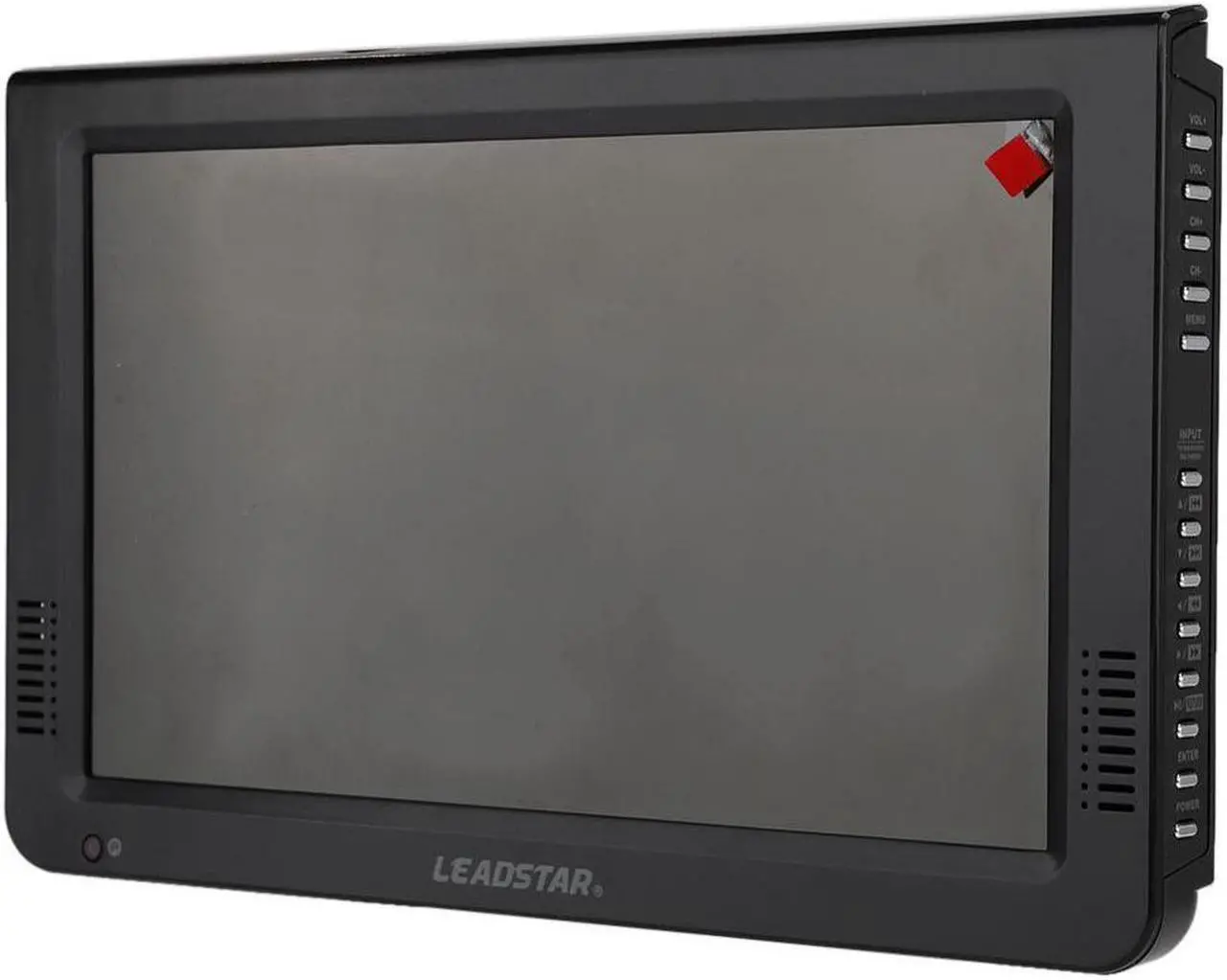 LEADSTAR 10.1 Inches Portable TV ISDB-T 16:9 Portable TFT-LED Digital Analog Color TV Television ...