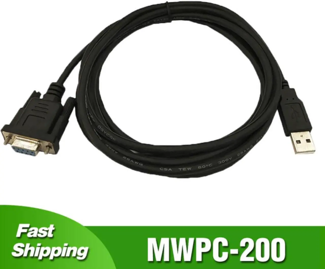 MWPC-200 for Vigor VH VB M VB2 VB1 VB0 Series PLC Programming Cable USB ...