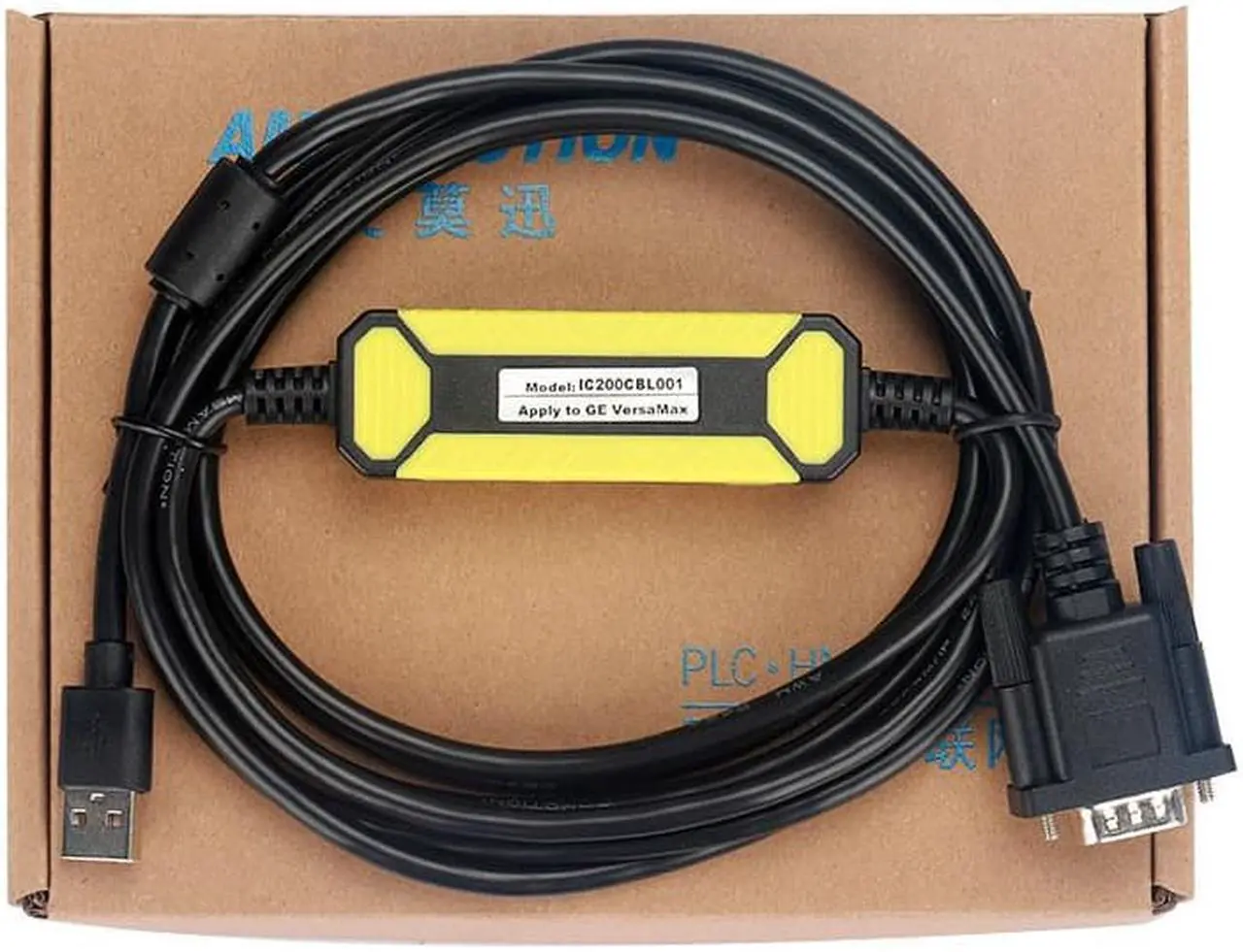 USB-IC200CBL001 For GE Versamax Series PLC Programming Cable USB ...