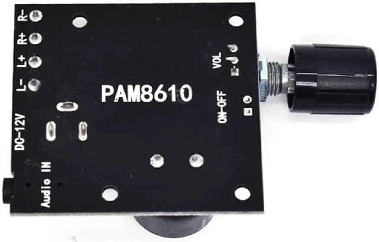 Super Slim 2 x 15W PAM8610 Class D Digital Dual Power Audio Amplifier ...