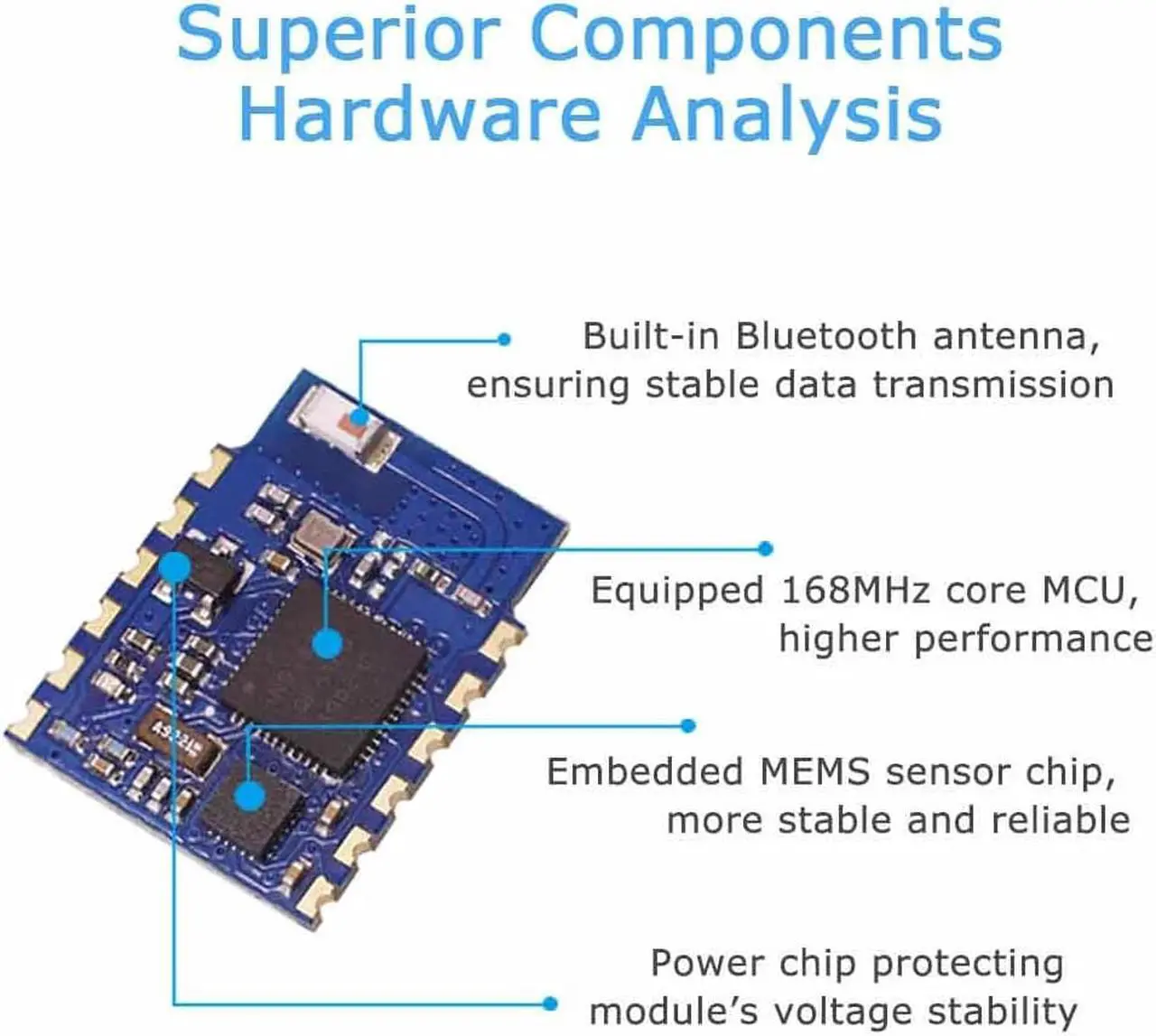 Bluetooth Inclinometer WT901BLE MPU9250 Accelerometer+Gyro+Magnetometer ...