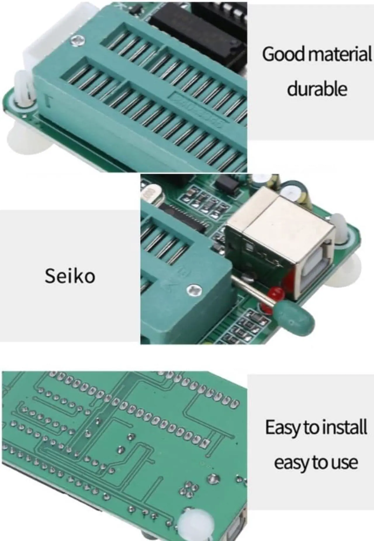 PIC K150 ICSP Programmer USB Automatic Programming Develop Microcontroller with 30CM USB ICSP ...