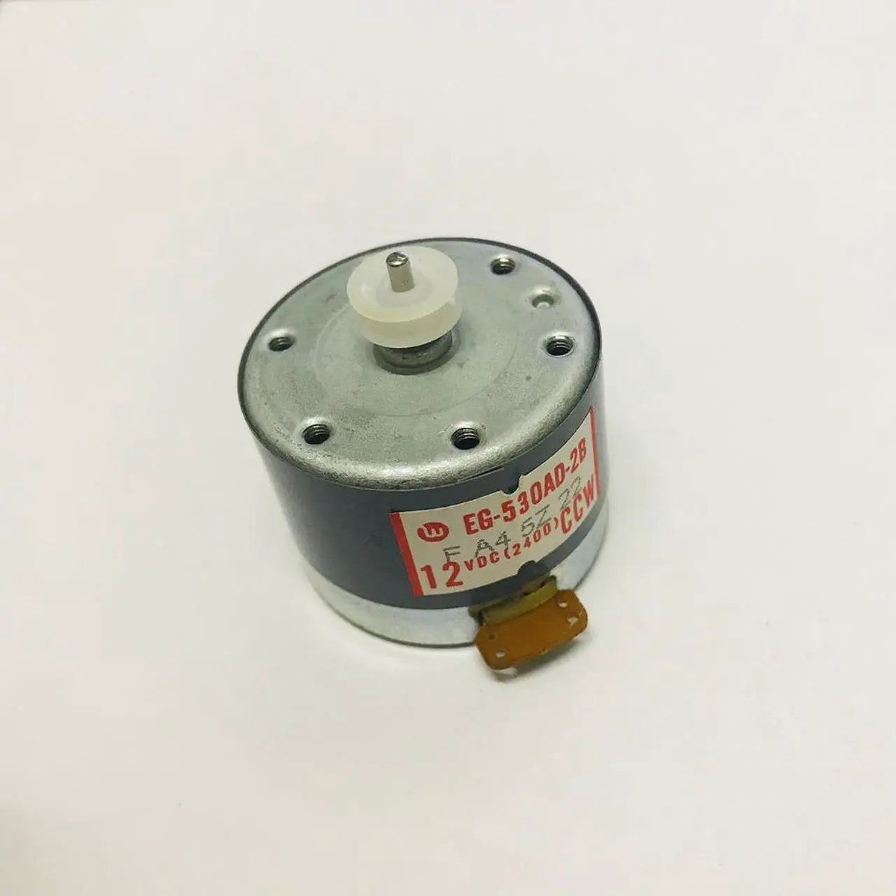 DC Micro EG-530AD-2B CCW 2400RPM 12VDC Sound recorder Audio power ...