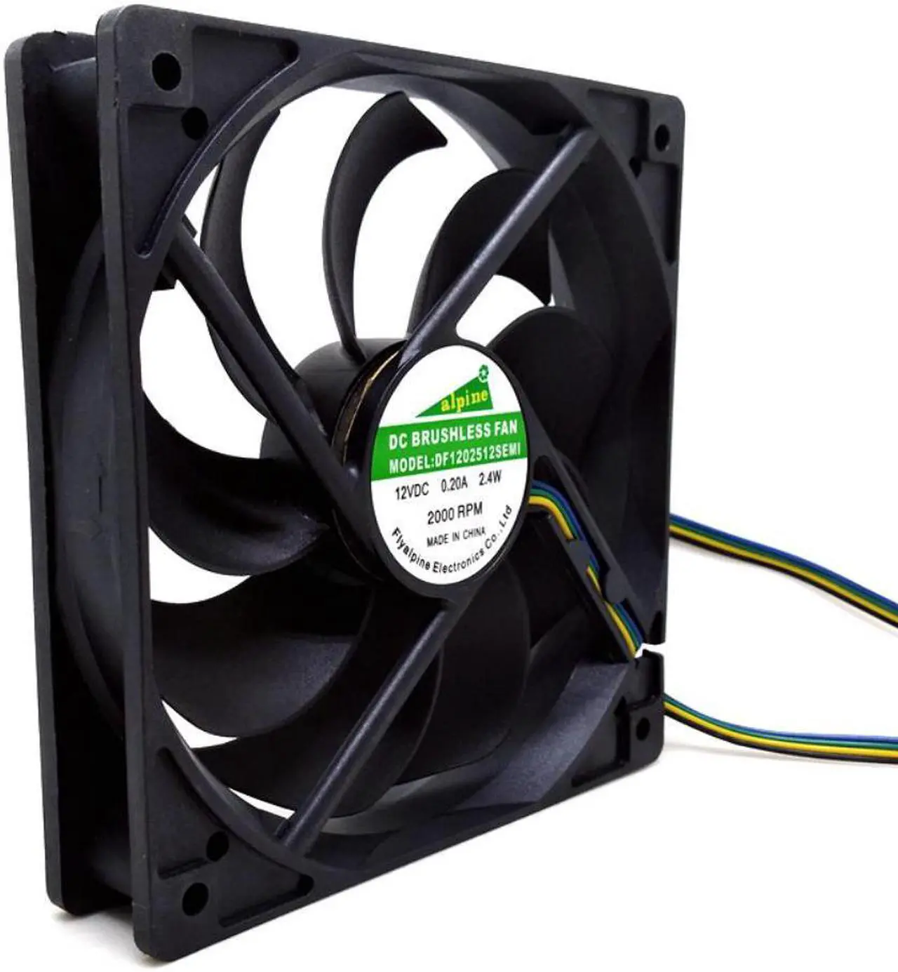 computer fan 120mm 12cm DF1202512SEMI 12025 12V computer case gt1850 gt2150 power fan 12cm matte ...