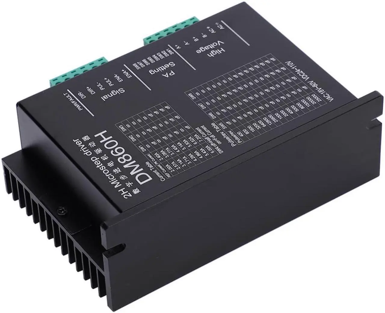 Step Motor Driver Stepper Control Drive High Speed Response DM860H ...