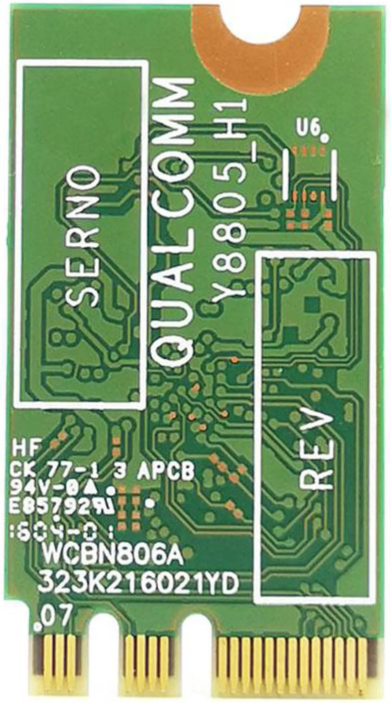 Wireless Adapter Card for Qualcomm Atheros QCA9377 QCNFA435 802.11AC 2 ...