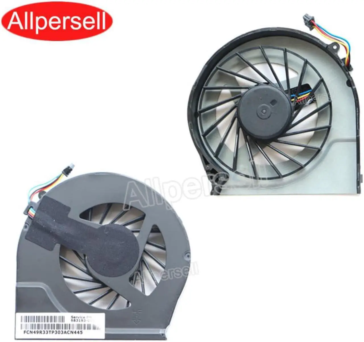 Laptop cpu cooling fan for H P G4-2000 G6-2000 G6-2328TX G7-2000 Q110 ...