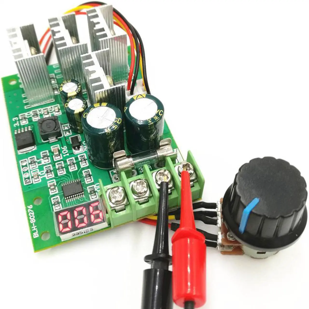 50PCS/LOT Digital Display PWM DC Motor Speed Controller Display 0~100% Adjustable Drive Module ...