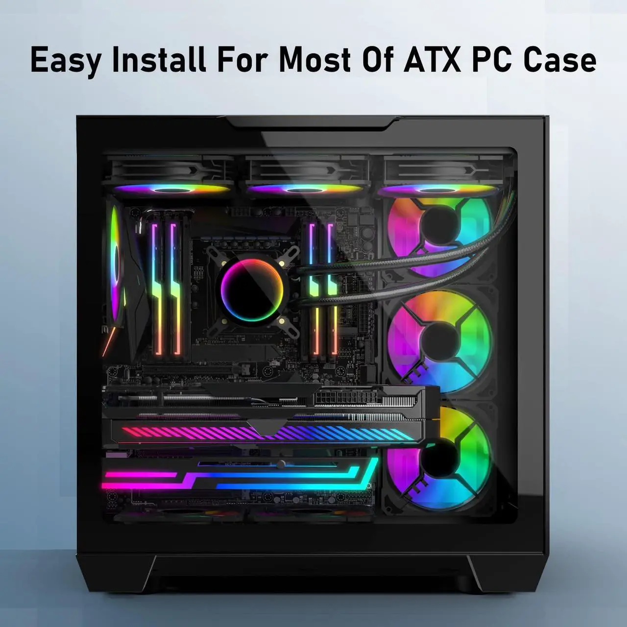 Bailink ARGB GPU Support Bracket, GPU Brace Support, 5V 3Pin ...