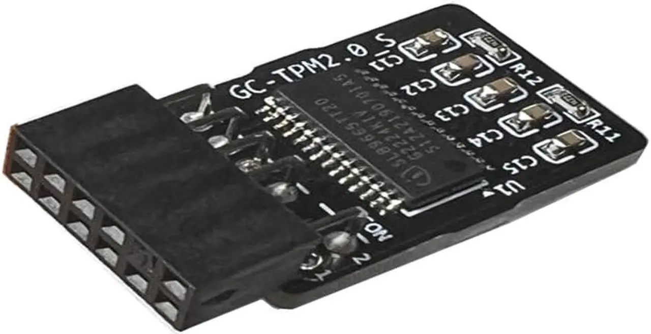 TPM 2.0 Encryption Security Module Compatible with Remote Card 11 Upgrade LPC TPM2.0 Module 12 ...